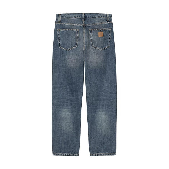 Carhartt WIP Mens Aaron Pant Blue, Dark Used - Timeless Look – Landau Store